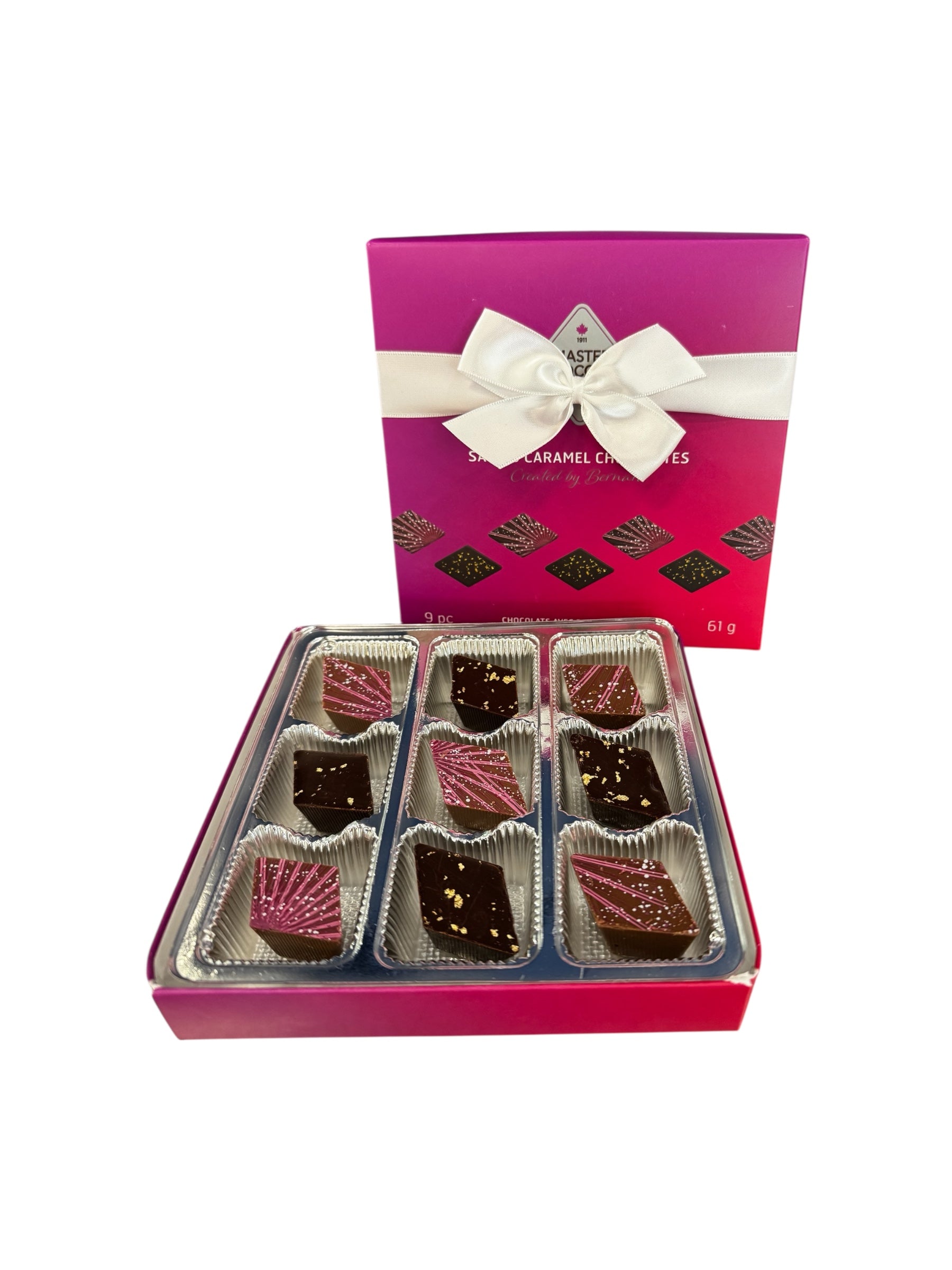 18 Piece Salted Caramels – Master Chocolat