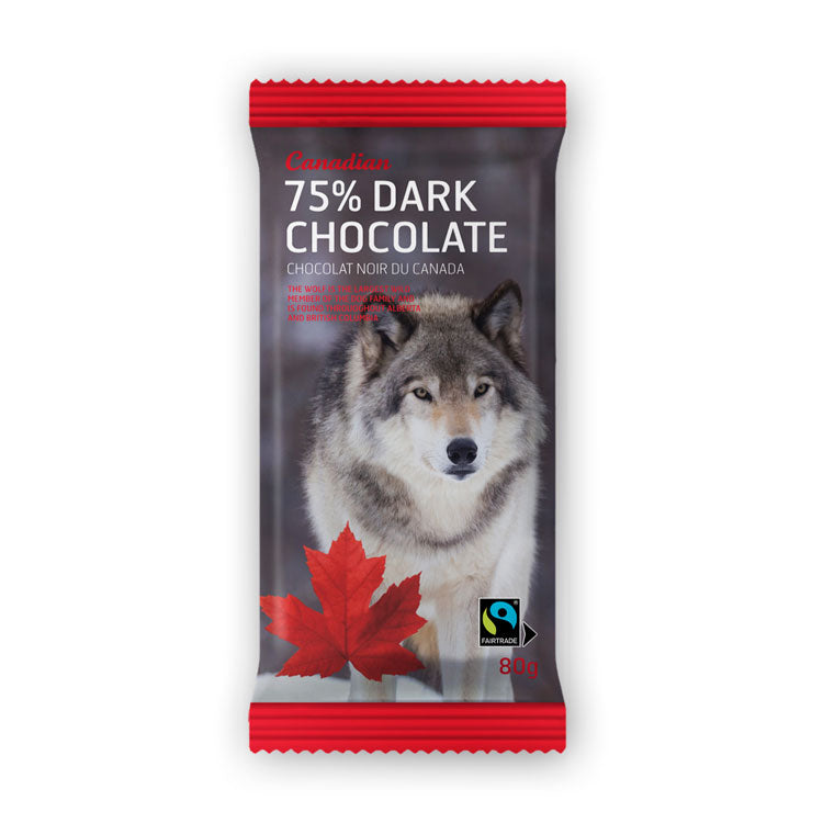 Wolf Dark 75% Chocolate Bar – Master Chocolat