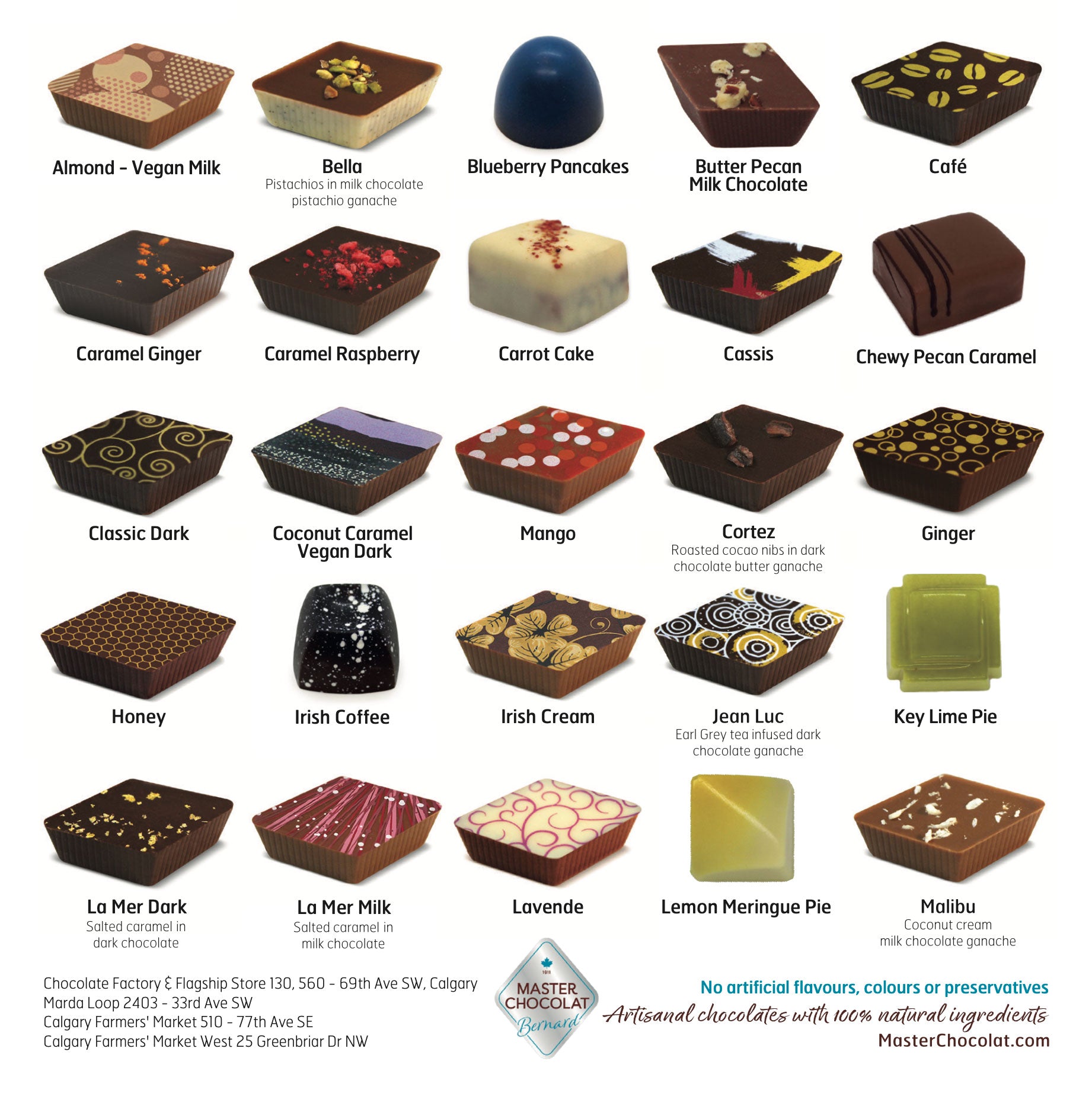 Online Chocolate Shop in Calgary - Delivery Across Canada – Master Chocolat