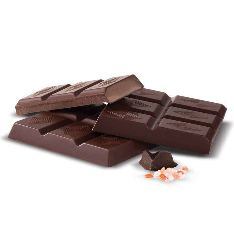 Dark 70% Chocolate Bar with Pink Himalayan Salt – Master Chocolat