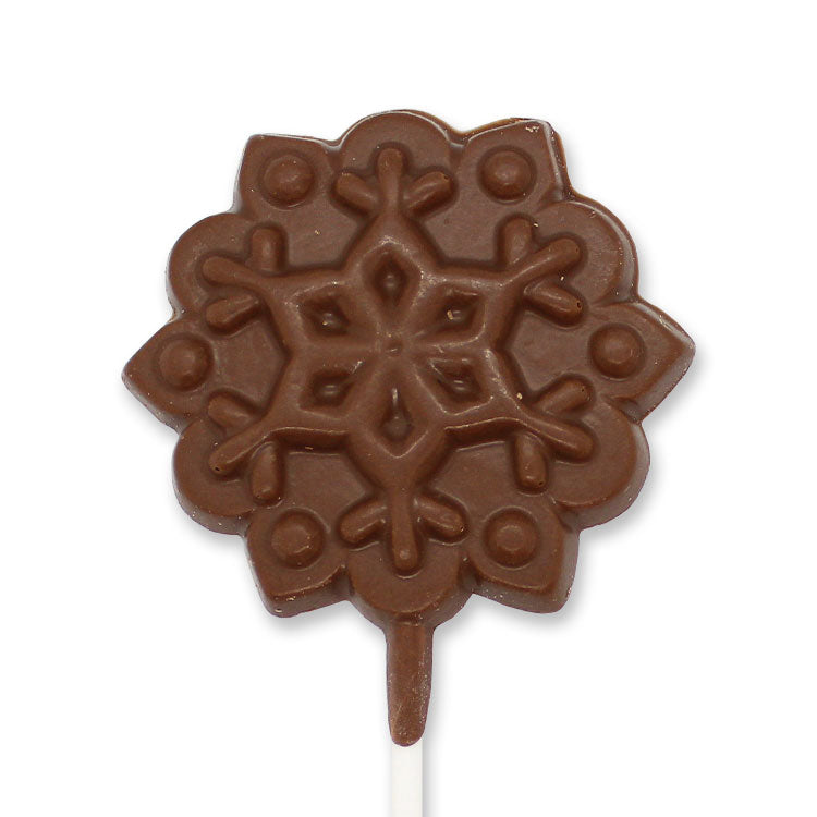 Milk Snowflake Lollipop - Large – Master Chocolat