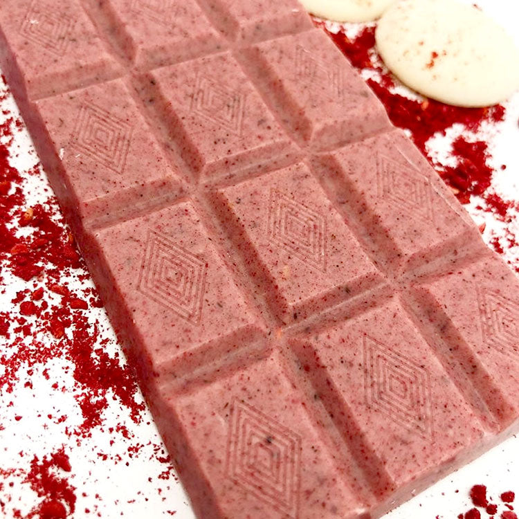 White Raspberry Chocolate Bar – Master Chocolat